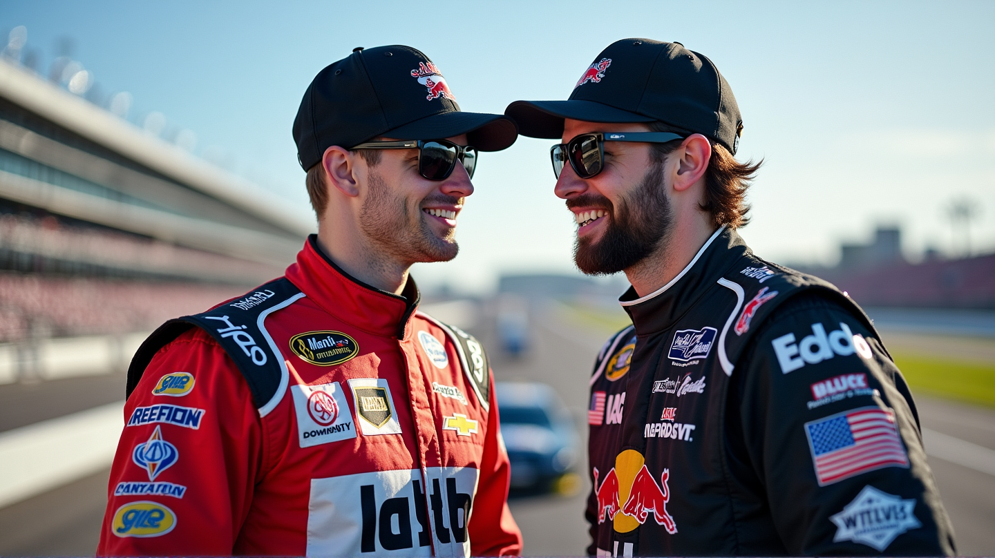 Social Media Sparks Fly in Denny Hamlin and Mamba Smith's Daytona Drama